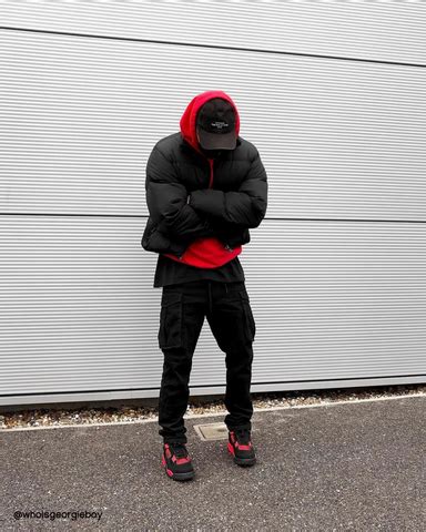How To Style Jordan 4 Red Thunder Sneakin