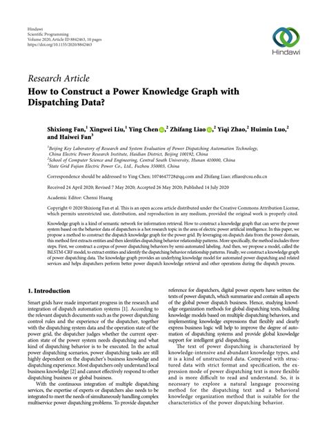 pdf how to construct a power knowledge graph with dispatching data