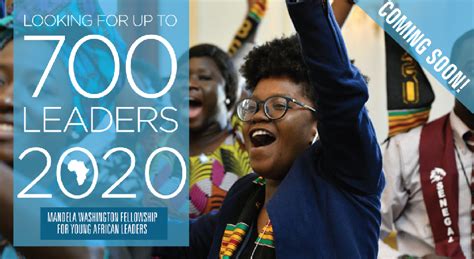 Mandela Washington Fellowship For Young African Leaders 2020