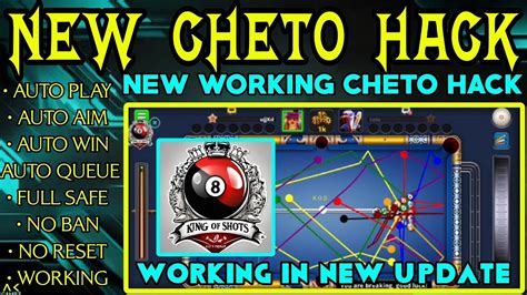 8 Ball Pool New Cheto Hack 🔥 New Cheto Hack For 8bp 🔥 Cheto Hack For