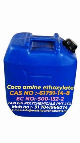 Coco Amine Ethoxylate At Best Price In Vasai By Zarlish Polychemicals Private Limited Id