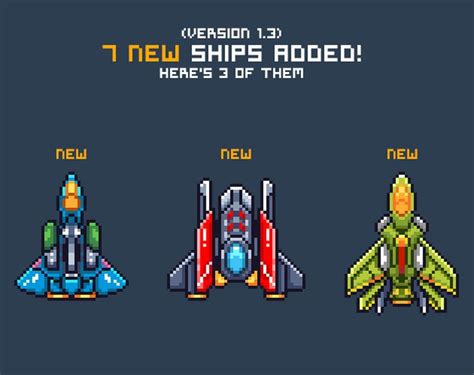 Pixel Art Spaceships For SHMUP By DyLESTorm Pixel Art Pixel Art Tutorial Pixel