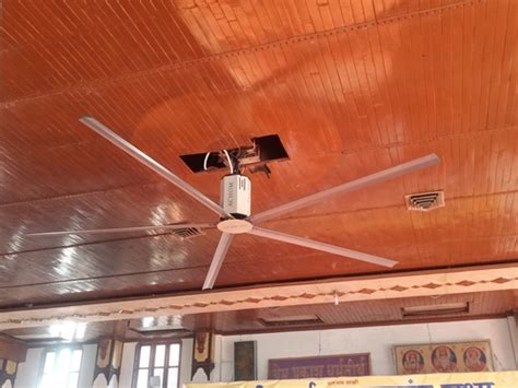 Easy Installation 12 24 Inches Diameter Achom Hvls Fan At 211000 00 Inr