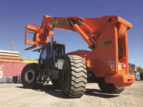 Xtreme Manufacturing Uprates Largest Rt Telehandler Made In North America