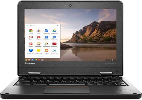 Restored Lenovo Chromebook Thinkpad E Db Us Intel Celeron N Ghz Gb Gb Ssd