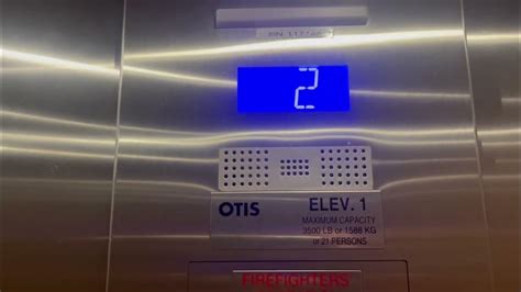 Otis Series 7 Mrl Elevator 1 At Element By Westin Melbourne Beach