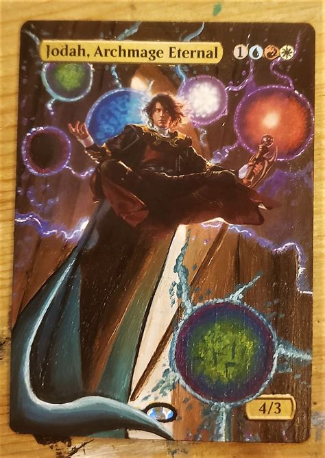 Jodah Archmage Eternal Mtg Full Art Rypie Mtg Alters