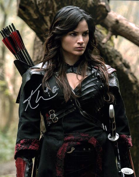 Katrina Lawnyssa Raatko In Arrow11x14 Signed Photo Poster Autograph