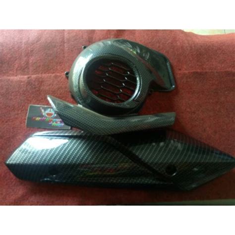 Mio Im3 Carbon Exhaust Fan Cover Cover Shopee Singapore