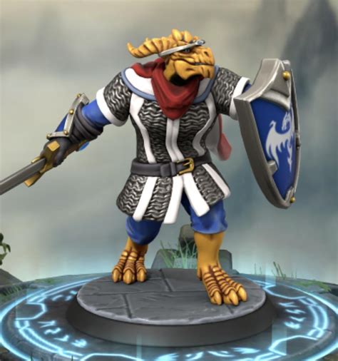 Painted Up My First Heroforge Mini Tested Out The Non Premium Plastic