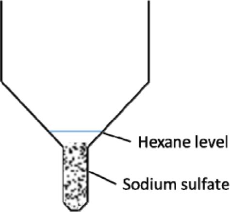 Schematic Showing Appropriate Hexane Level Following Concentration And Download Scientific