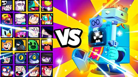 Ash Vs TÜm Karakterler Brawl Stars Youtube