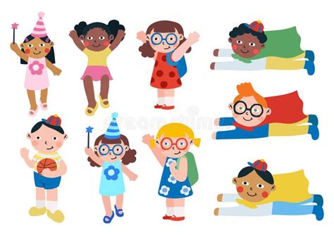 Charactor Design Drawing Vector File For Pose And Reference Design