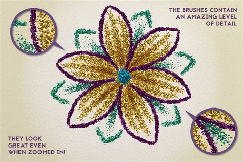 Glitter Brushes Behance