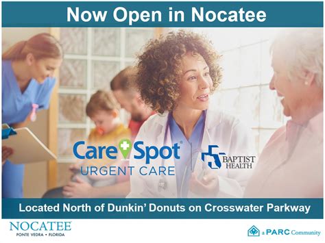 Carespot Urgent Care Now Open In The Nocatee Community