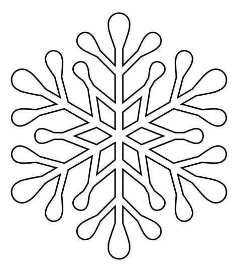 Новорічні витинанки на вікно для найменших дітей шаблони Snowflake