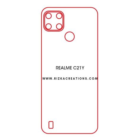 Realme C21Y Hydrogel Protector Screen Back Protection RizkaCreations