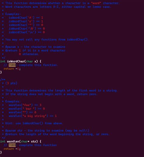 Solved This Function Determines Whether A Character Is A Chegg