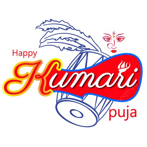 Durga Puja Kumari Saludo Texto Sharad Shubhechha Bangla Tipografía