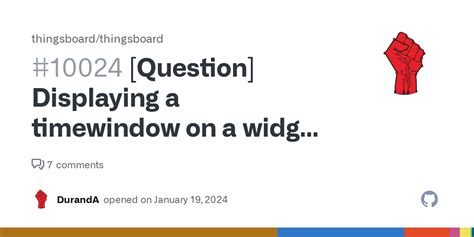 Question Displaying A Timewindow On A Widget That Is Not A Time Series · Issue 10024