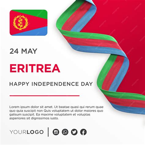 Premium Psd Eritrea National Independence Day Celebration Banner