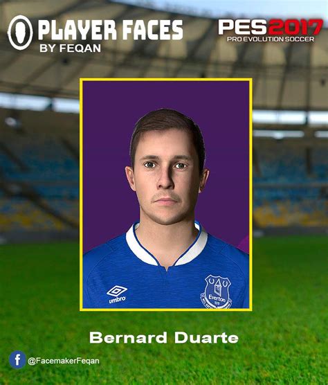 PES 2017 Bernard Duarte Face By Feqan