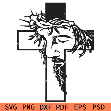 Crucifix Svg Christian Cross Svg Jesus Cross Svg Svg Docker