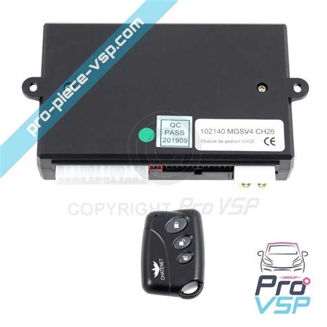 Module télécommande voiture sans permis Chatenet CH26 CH32