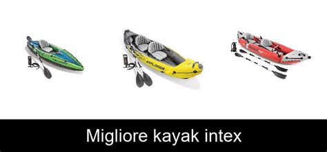 Migliore Kayak Intex ️ Guida Prodotti