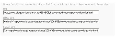 How To Embed HTML Forum Links Code Below Blogger Posts Blogger Tips And Tricks