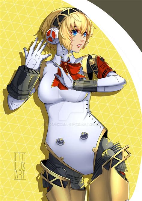 Aegis Persona And More Drawn By Leofoxart Danbooru