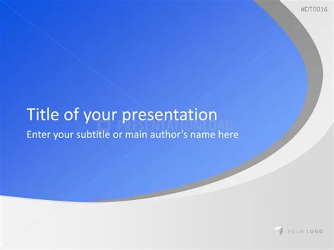 Wave PowerPoint Templates PresentationLoad