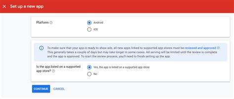 Setting Up Admob Ads For Your App Appsgeyser Support Faq Tutorials