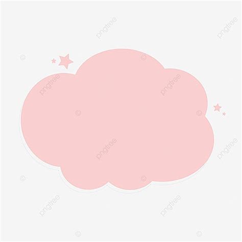 Fronteira De Nuvens Cor De Rosa De Desenho Vetorial PNG Nuvens De Vetor Desenho De Nuvens
