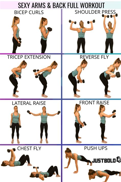 Tricep Workout With Dumbbells For Tight Toned Triceps Artofit