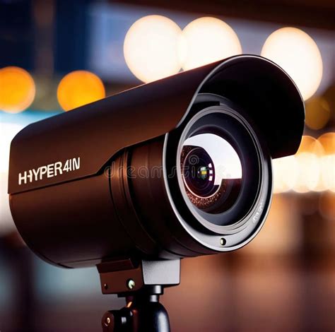 Security Cctv Camera Monitoring And Surveillance To Guard Premises And Property Stock