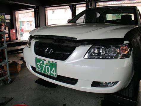 Nf 소나타 엔진 이상 소음 발생 및 에어컨 작동불량 점검 일산 Nf소나타 정비 네이버 블로그