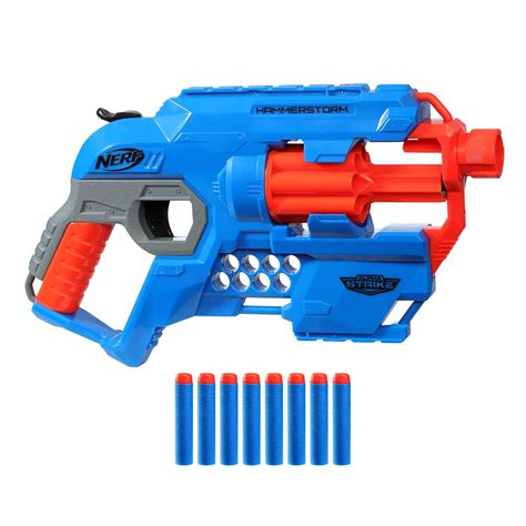 Nerf Alpha Strike Hammerstorm Blue Blaster Time