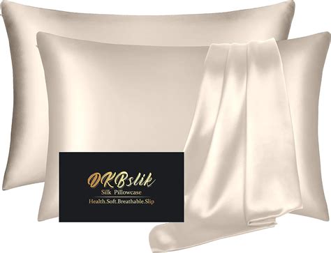 Silk Pillowcase 2 Pack Mulberry Silk Pillow Cases Queen