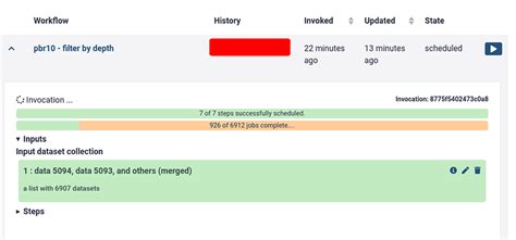 Cancelling A Workflow Post Invocation Workflow Galaxy Community Help
