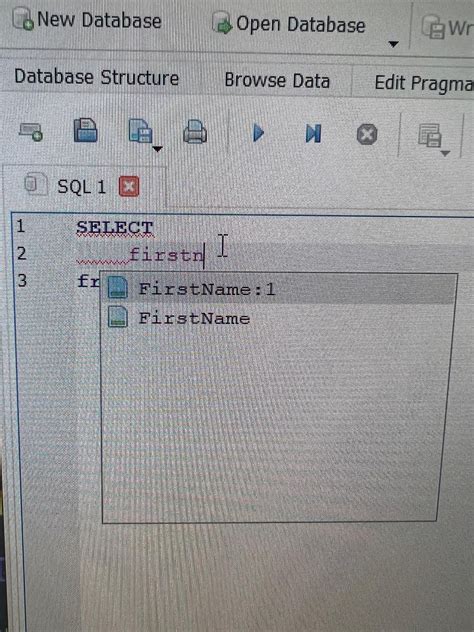 Db Browser For Sqlite Column Name Issue Rsql