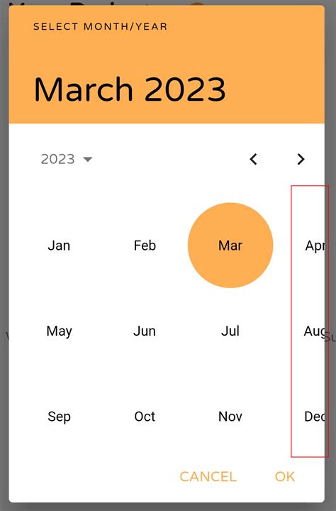 Size Of Month Buttons · Issue 12 · Zulfahmi93dart Libpray · Github