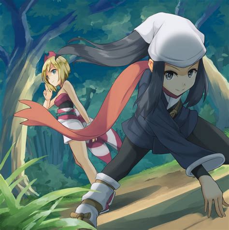 Akari And Irida Pokemon And 1 More Drawn By Anatamo Danbooru