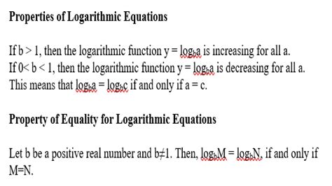 Solving Logarithmic Equation Pptx