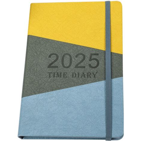 Bloc notes de plan de travail 2025 Planificateur d études Bloc notes de