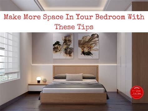 Make More Space In Your Bedroom With These Tips Et Speaks From Home