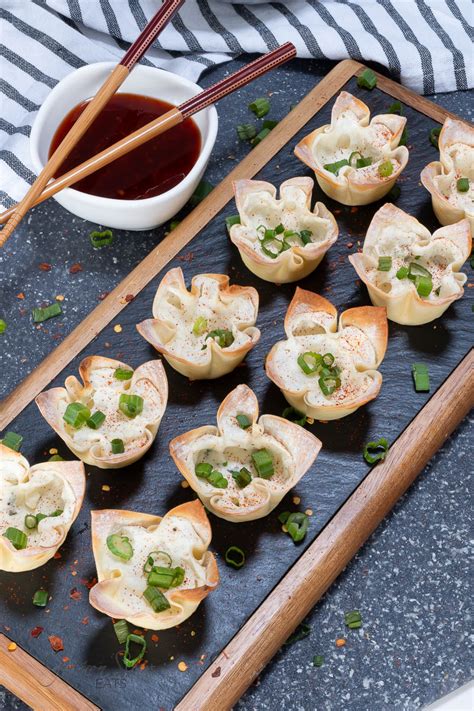 Crab Cream Cheese Wonton Cups Aka Crab Rangoons Garrison Street Eats