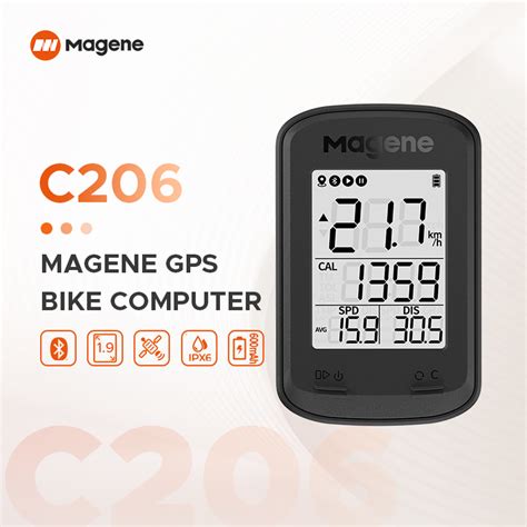 Magene C206 GPS Bicycle Computer Wireless Speedometer Road MTB Bike