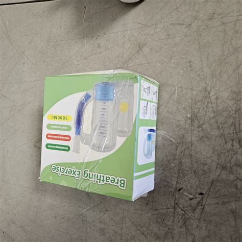 3000 5000 Volumetric Deep Breathing Lung Exerciser Incentive Spirometer
