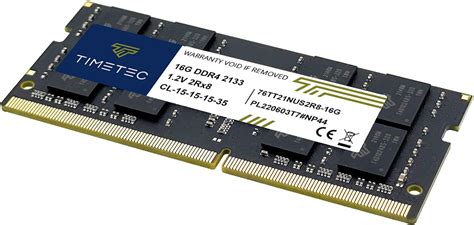 Timetec Hynix IC DDR4 2133MHz PC4 17000 Módulo de memoria SODIMM para